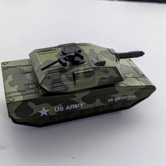 Soma | Toys | Vintage 998 Soma Us Army Camo Green Metal Turret Plastic ...